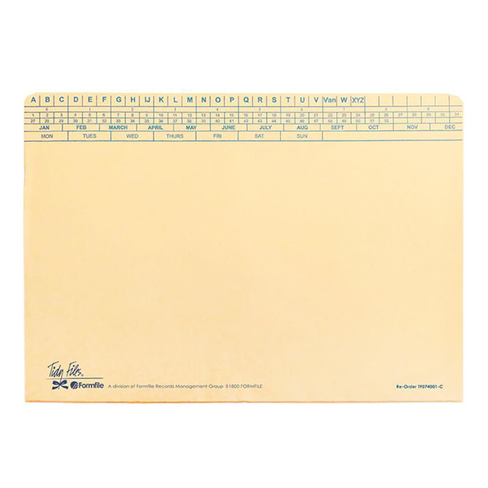 Tidy Files Cream A4 Medical File
