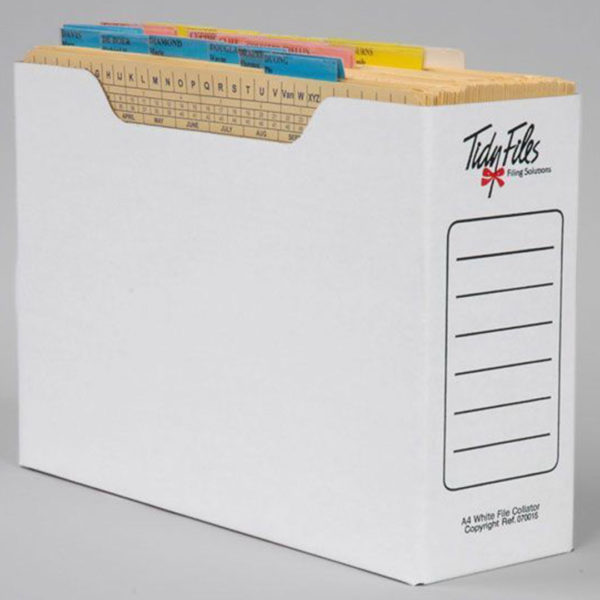 Tidy Files White File Storage Containers - TF07005C