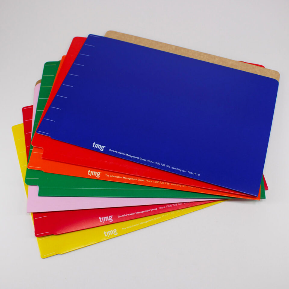 TIMG Formfile-FF1 Coloured File Covers for sale