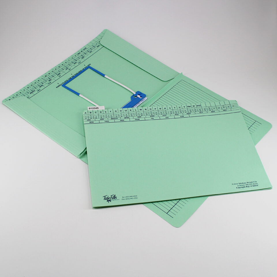 Tidy Files A4 Medium Weight File