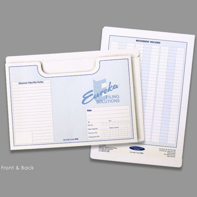 Eureka Economy File Cover Range