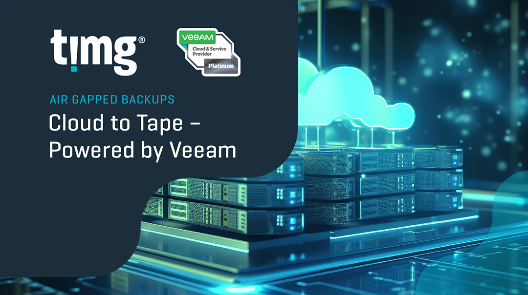 Cloud to Tape - Powered by Veeam Sydney Melbourne Brisbane