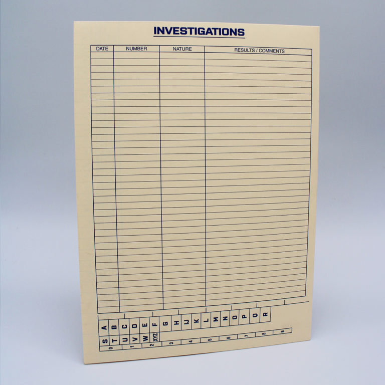 Tidy Files Cream A4 Medical File - TF074001BU-CREAM
