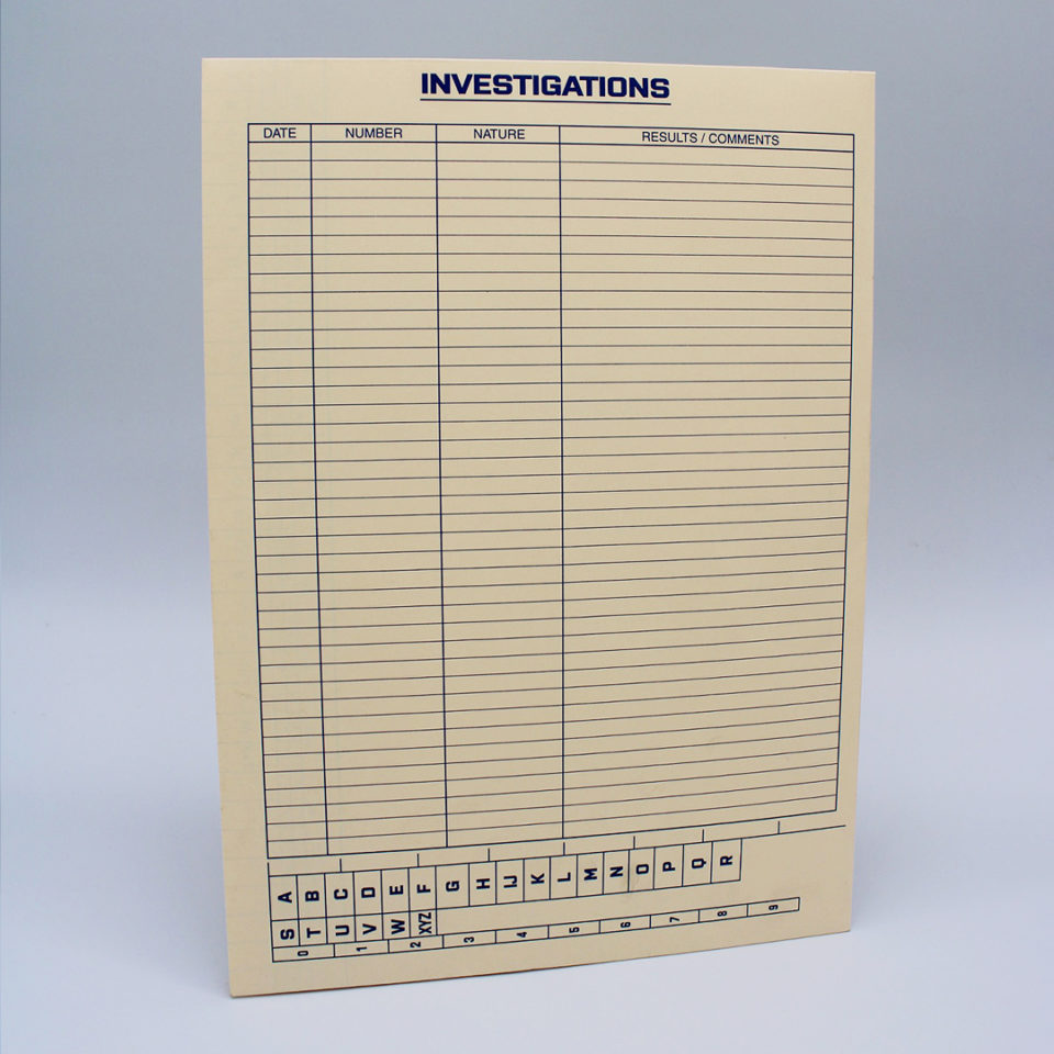 Tidy Files Cream A4 Medical File - TF074001BU-CREAM