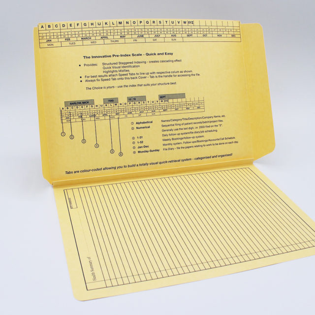 Tidy File - Heavy Duty Document Folder - TF074006BF