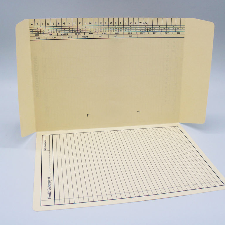 Tidy Files Cream A4 Medical File - TF074001BU-CREAM