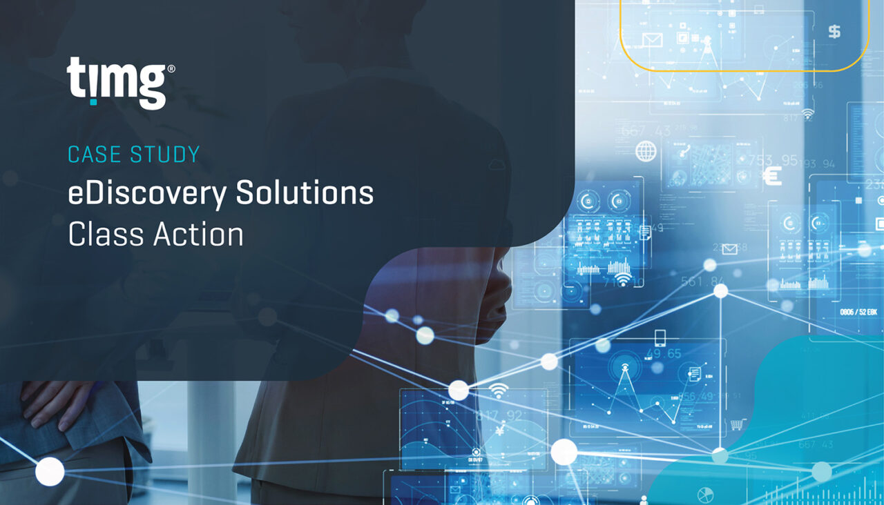 eDiscovery Support - Government Inquiry