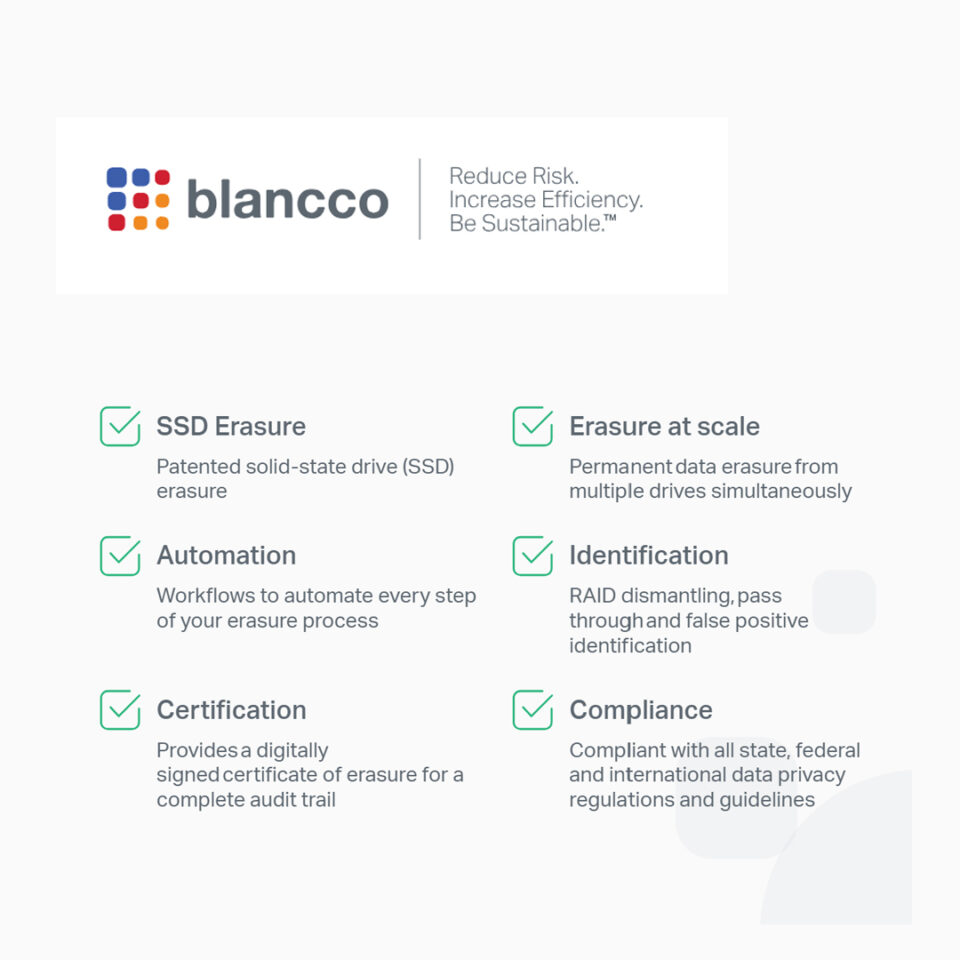 Blancco Drive Eraser - EE - Subscription 1 & 3 Years Australia