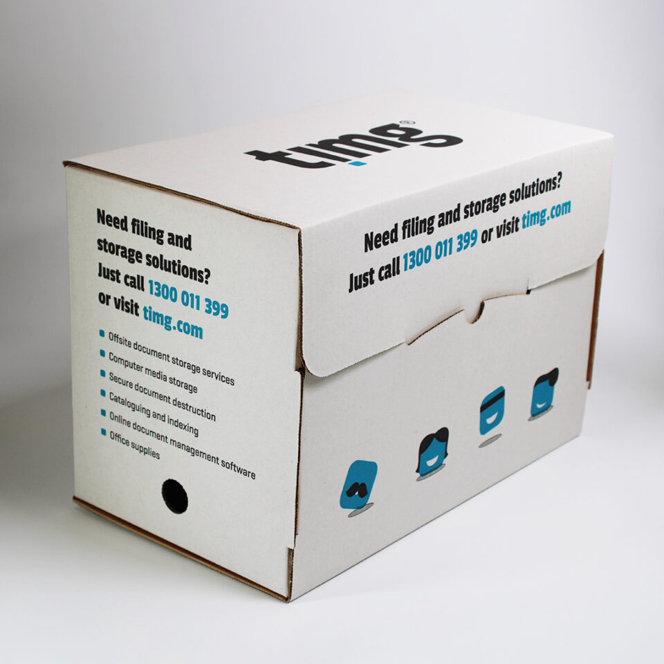 A4 Foolscap Double Archive Box Sydney Melbourne Brisbane